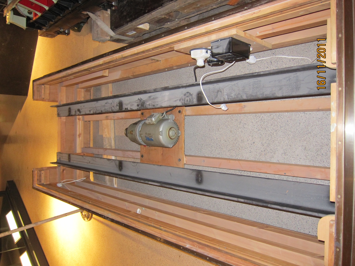 Modell av motor - Norsk Maritimt Museum / DigitaltMuseum