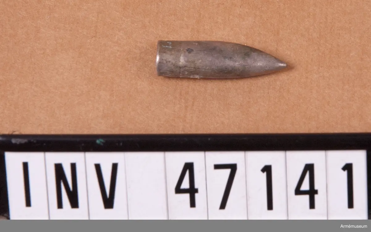 7,92 mm kula m/1904 - Armémuseum / DigitaltMuseum