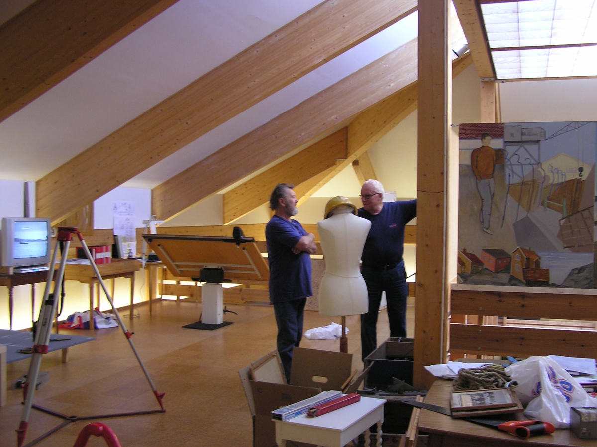 Tangen Verft kveld på Berg-Kragerø Museum. Dato 20.06.2006 - Telemark ...