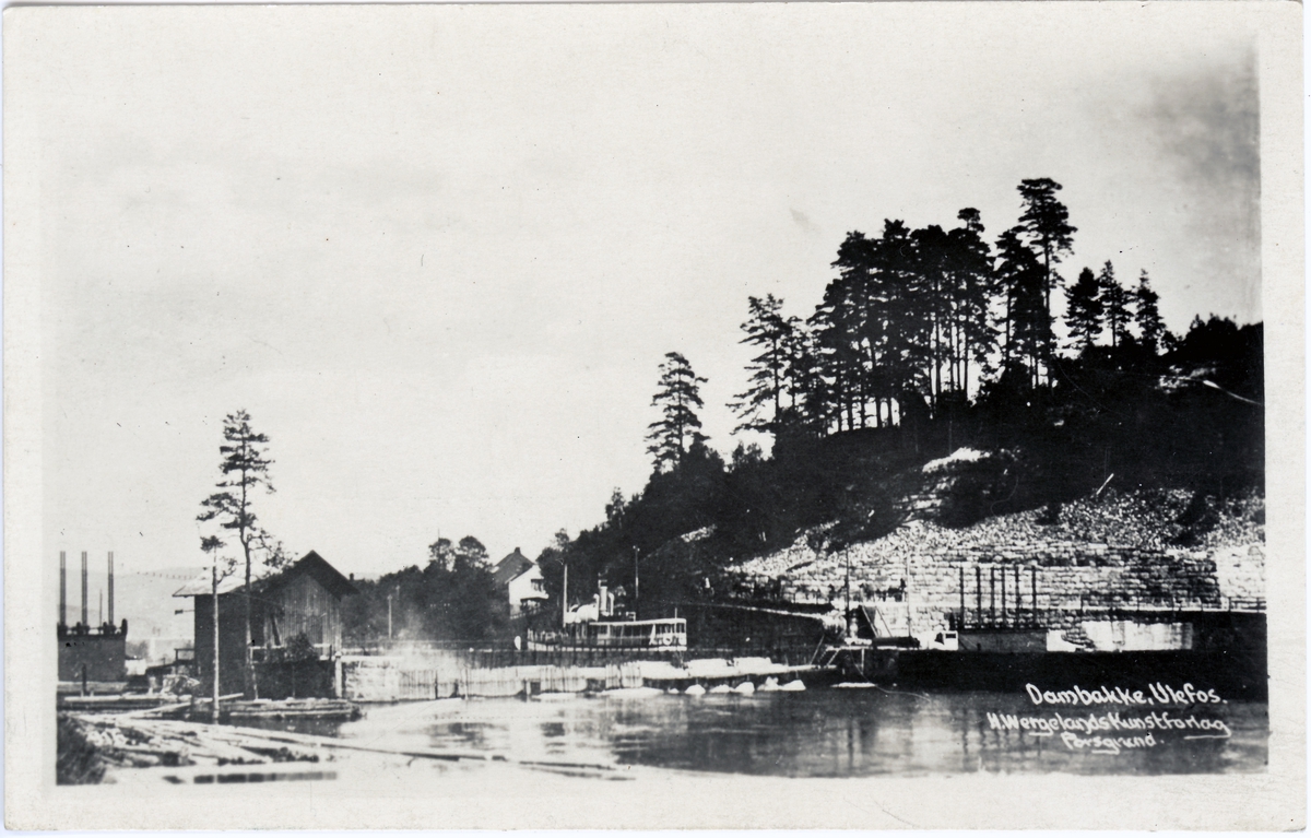 Dambakke, Ulefoss. - Telemark Museum / DigitaltMuseum