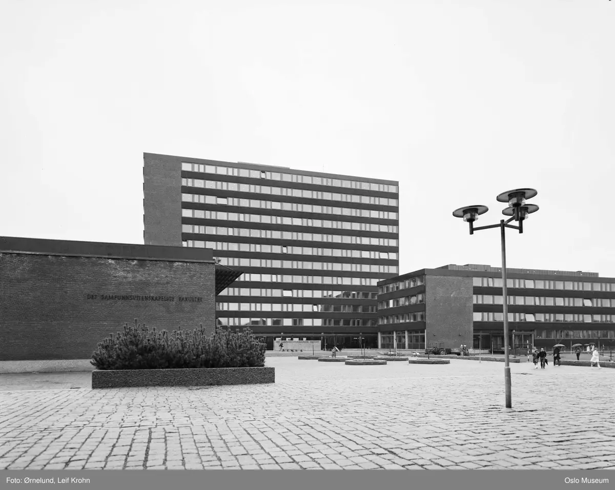 Universitetet på Blindern, Det samfunnsvitenskapelige fakultet - Oslo ...
