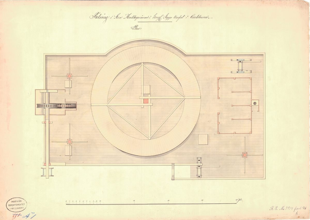 Ritning - Marinmuseum / DigitaltMuseum