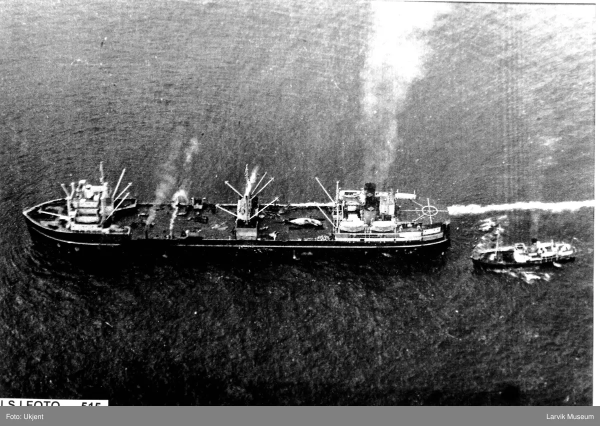 fartøy, dampskip, hvalkokeriet "Norhval" - Larvik Museum / DigitaltMuseum