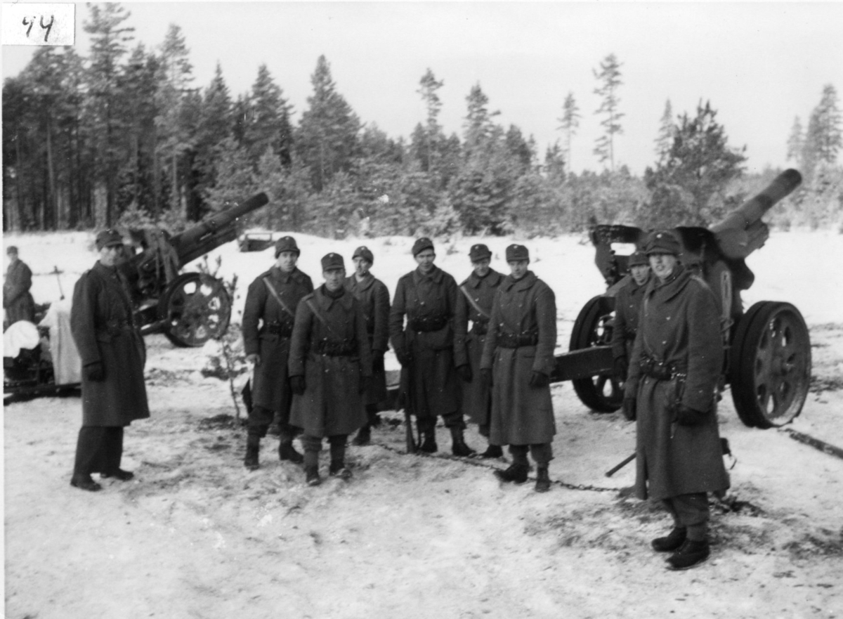 Haubits m/1938, 15 cm. A 6. - Miliseum / DigitaltMuseum