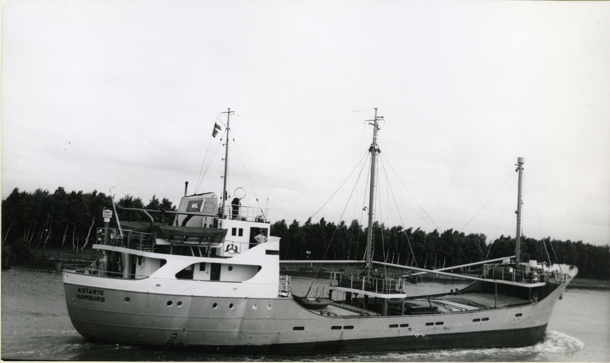 Ägare:/1957-69/: Hinrich Lütje. Hemort: Hamburg. - Sjöhistoriska museet / DigitaltMuseum