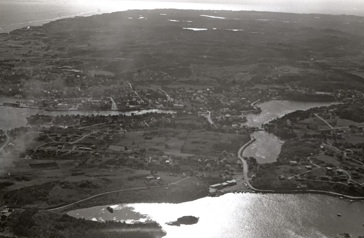 Karmøy - Flyfoto - Haugalandmuseet / DigitaltMuseum