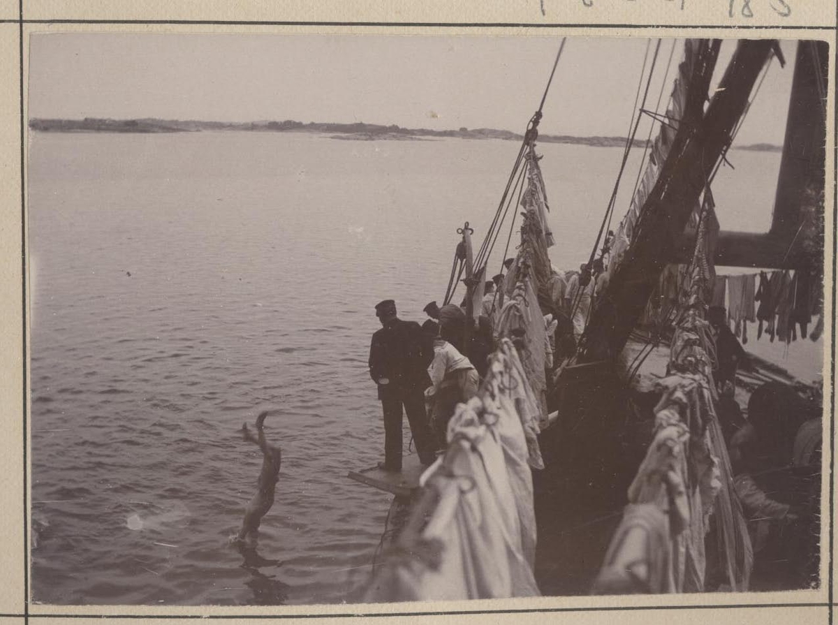 Badning. - Sjöhistoriska museet / DigitaltMuseum