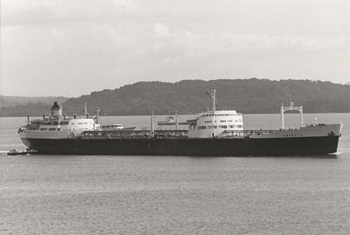 ARIETTA ex SOYA ANDREA under gång. - Sjöhistoriska museet / DigitaltMuseum