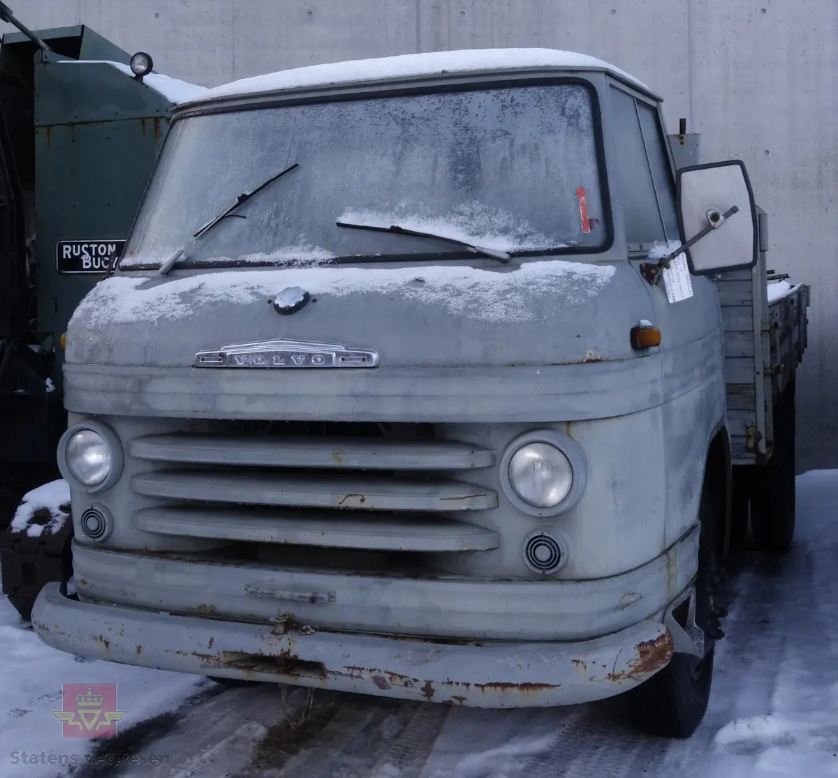 Lastebil - Norsk vegmuseum / DigitaltMuseum