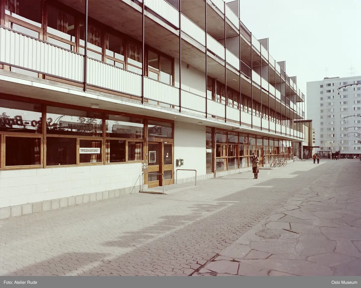 Lambertseter senter. - Oslo Museum / DigitaltMuseum