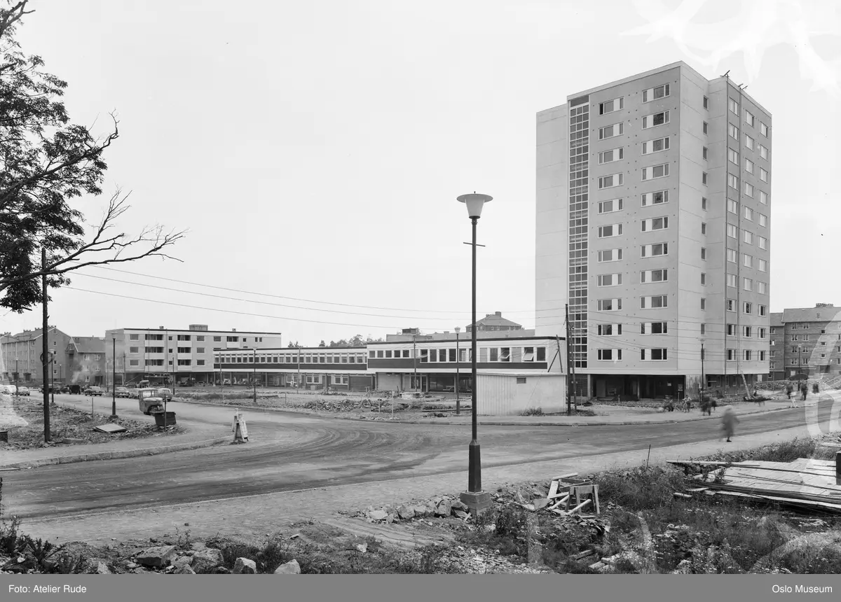 Lambertseter senter. - Oslo Museum / DigitaltMuseum