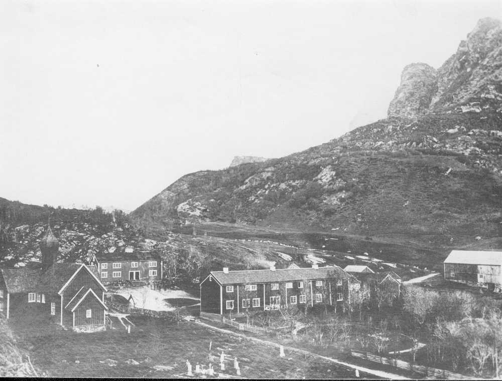Rødøy prestegård. - Helgeland Museum / DigitaltMuseum
