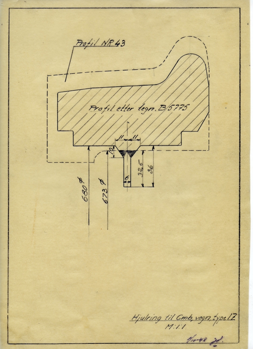 Arbeidstegning - Vest-Agder-museet / DigitaltMuseum