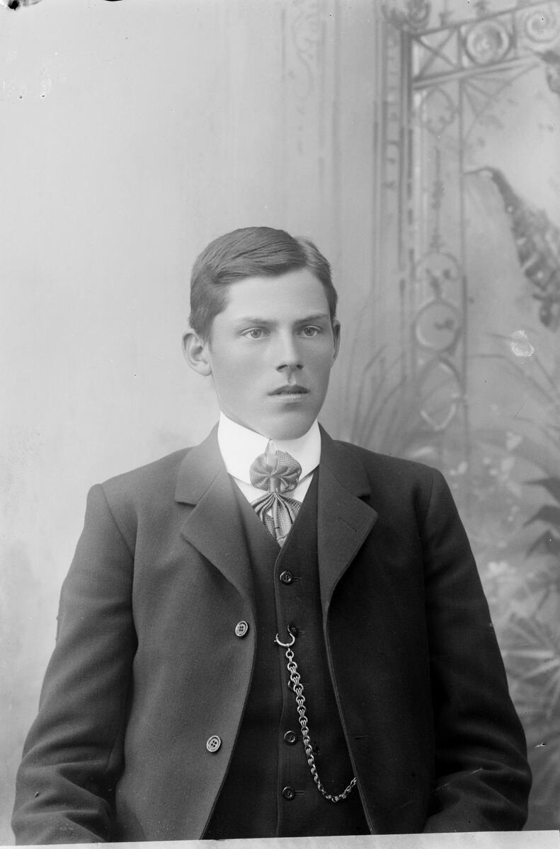 Karl Nyberg; Ingår i porträttsamlingen från Knut Wallins ateljé ...