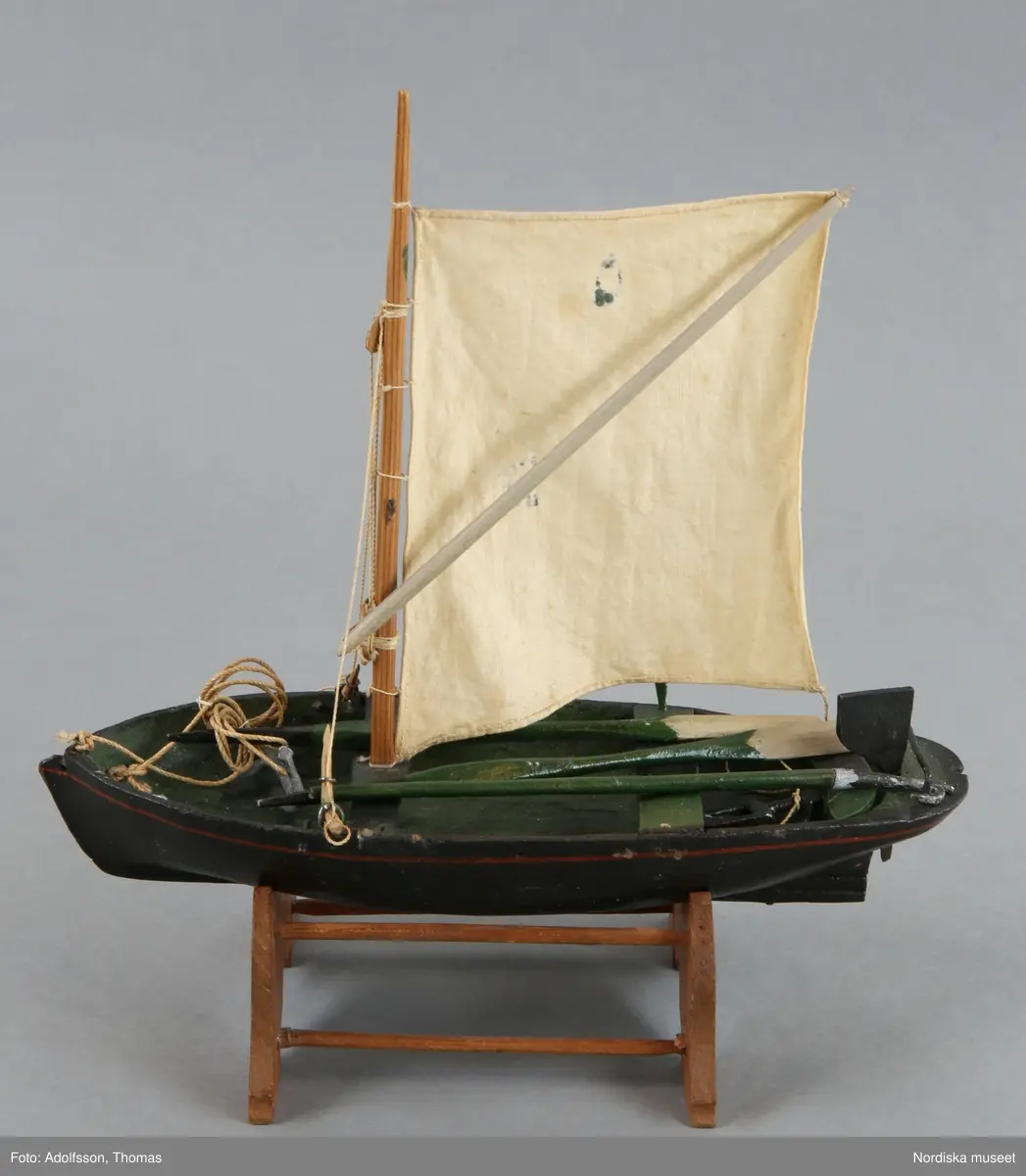 Segelbåt - Nordiska museet / DigitaltMuseum