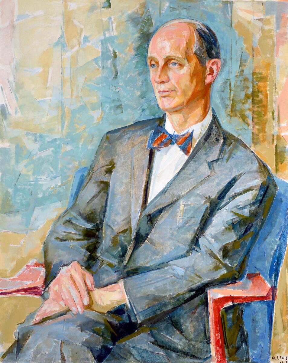 Johan Tidemand Ruud, professor i marin biologi, rektor 1958-1963 ...