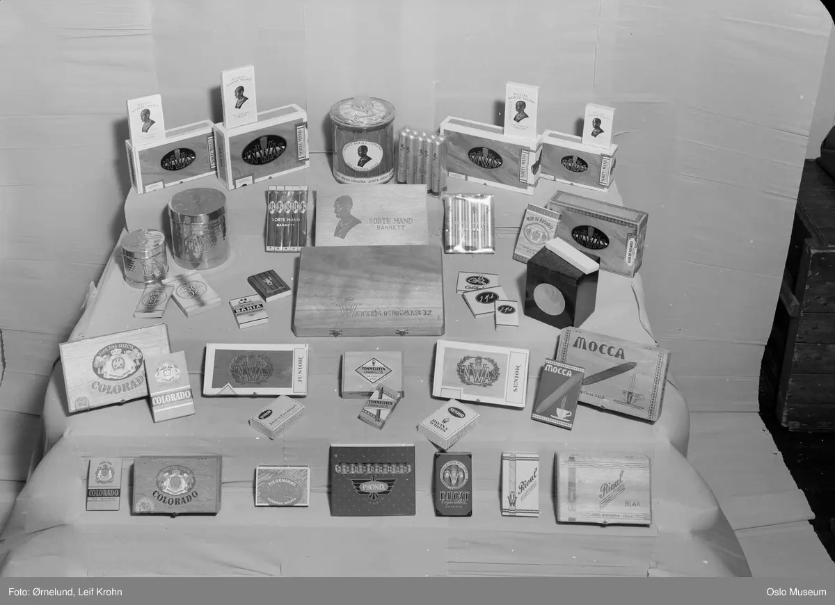 Sigarer fra A/S Johannes N. With’s Tobaksfabrikker. - Oslo Museum ...