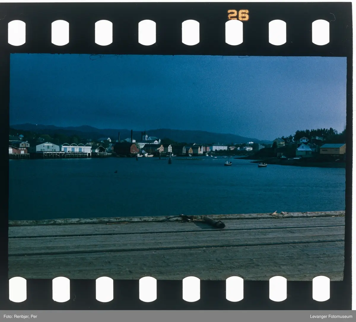 Levanger havneområdet. - Levanger Fotomuseum / DigitaltMuseum