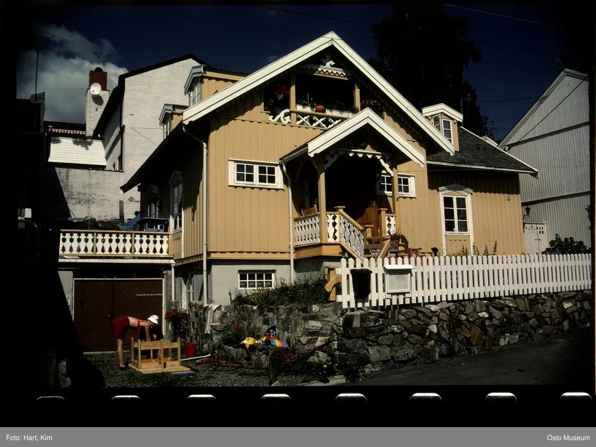 Langgata 30 - "Rodes hus". - Oslo Museum / DigitaltMuseum