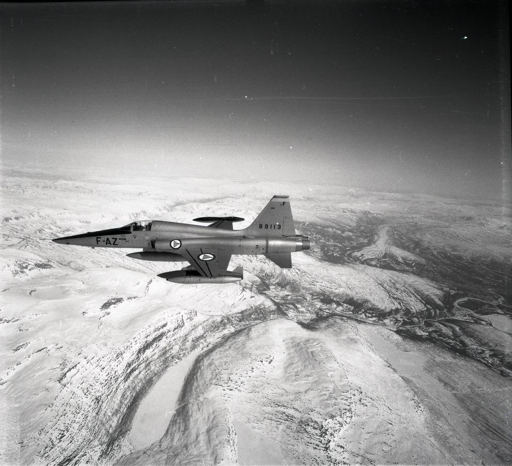 Rekognoseringsfly RF-5A Freedom Fighter - Norsk Luftfartsmuseum ...