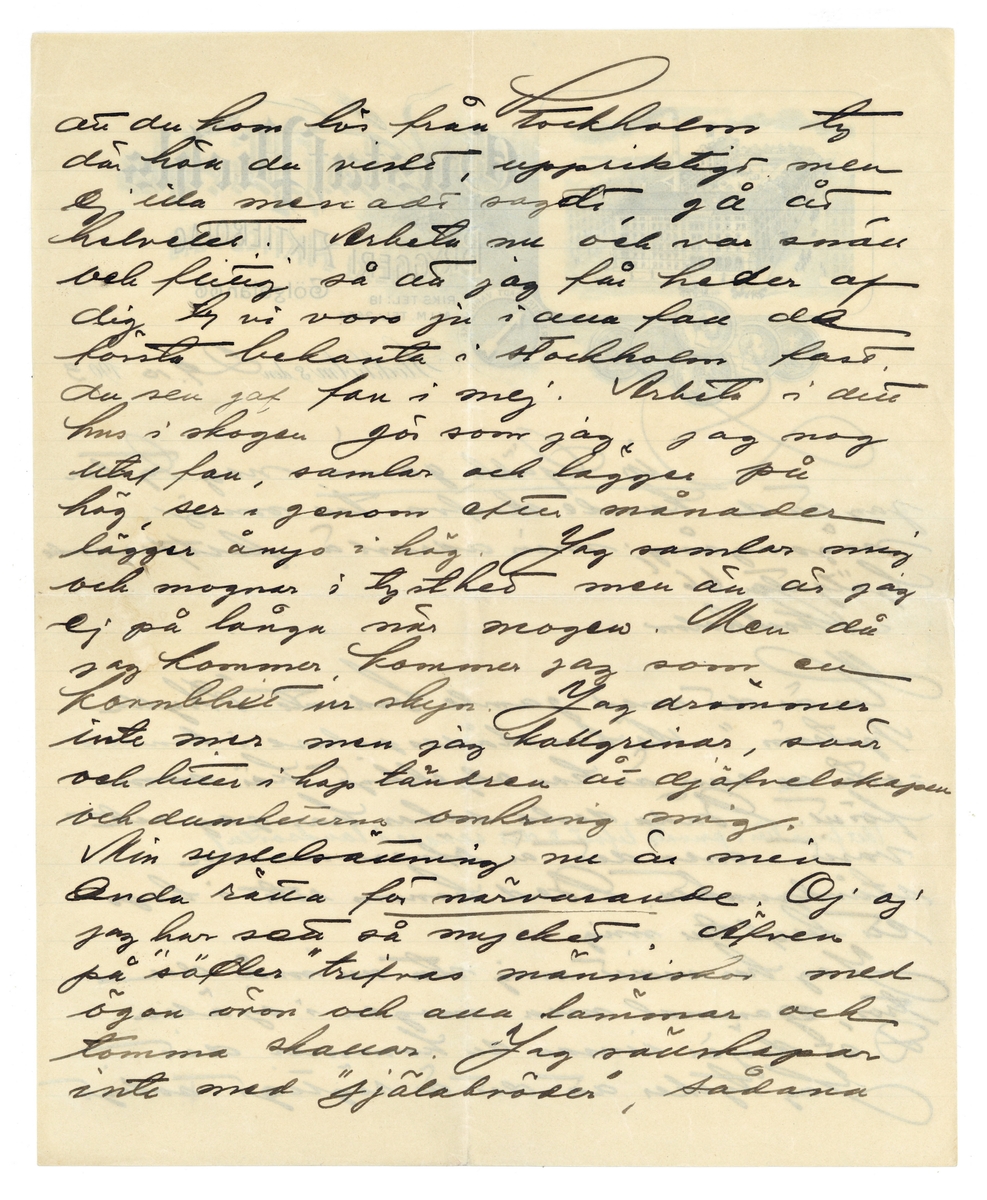 Brev - Jönköpings läns museum / DigitaltMuseum