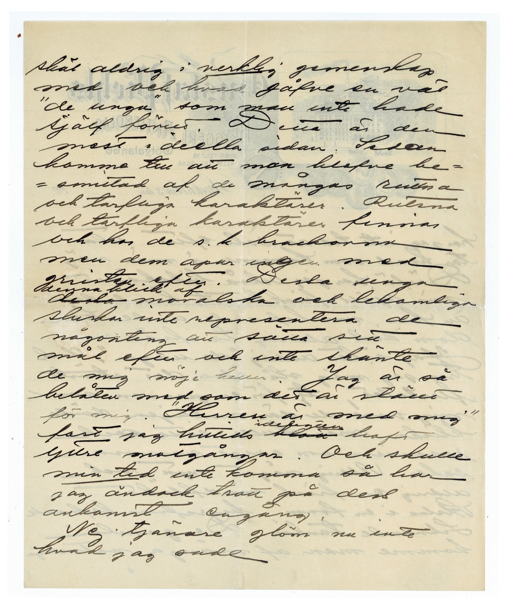 Brev - Jönköpings läns museum / DigitaltMuseum