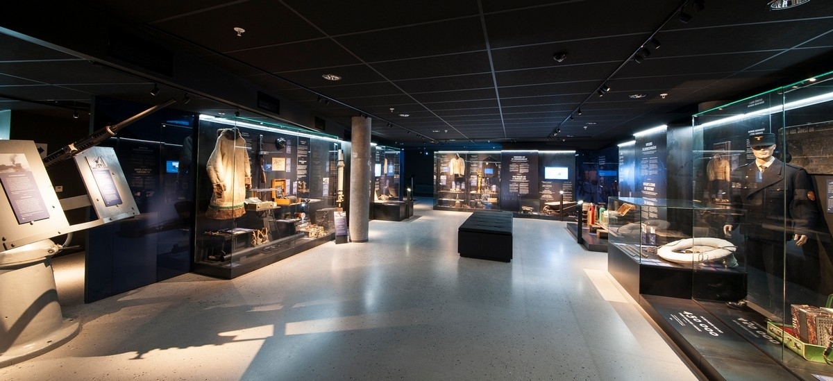 Narvik krigsmuseum. Foto 24. august 2016 kort tid etter åpning. Foto i ...