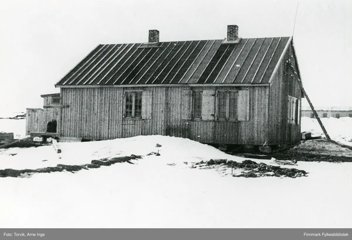 Kling brakka. Familiebolig for oppsynsmann Wilhelm Kling, samt felles ...