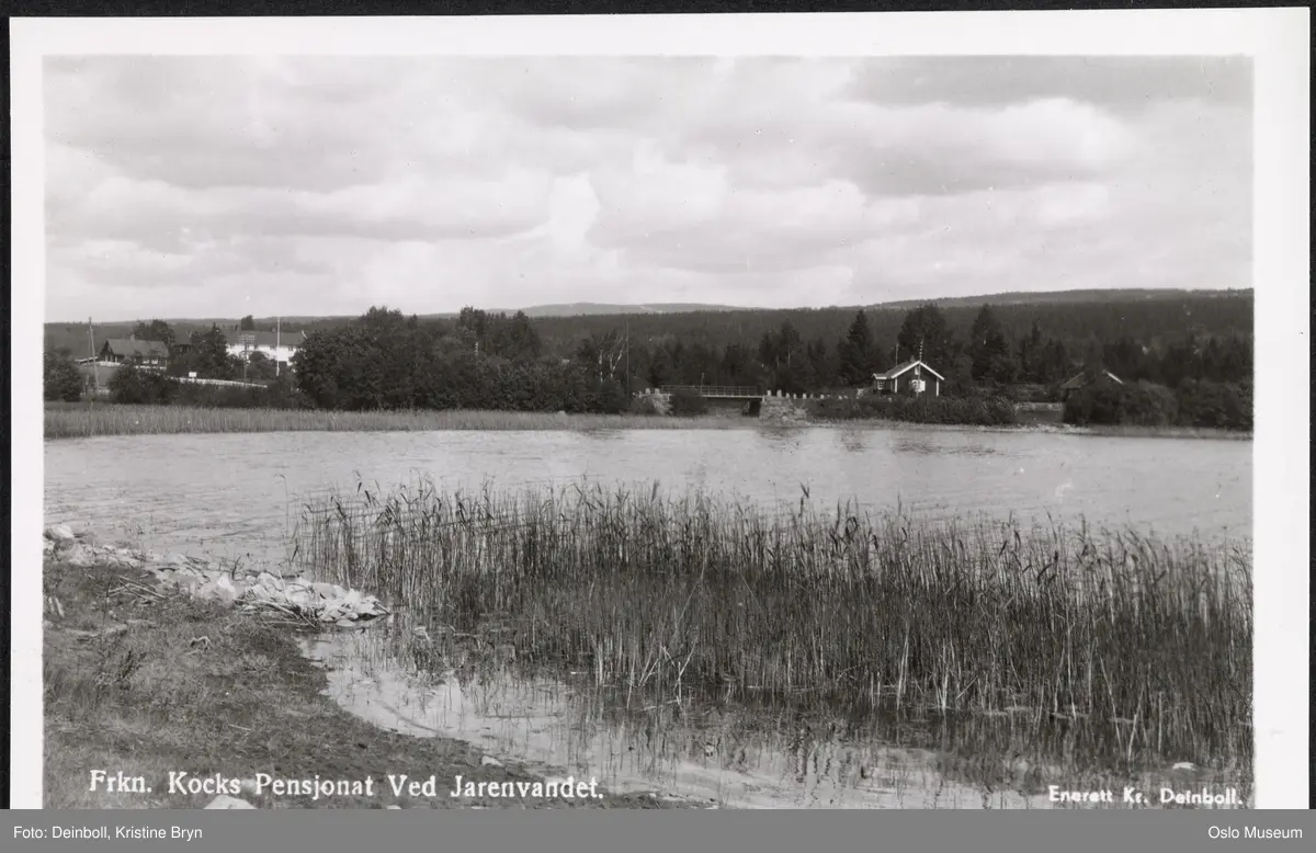 Frkn. Kocks Pensjonat Ved Jarenvandet. - Oslo Museum / DigitaltMuseum