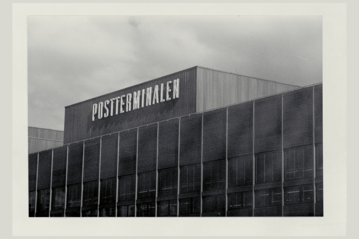 eksteriør, postterminal, Oslo, Postgiro, ferdigstilt - Norges ...