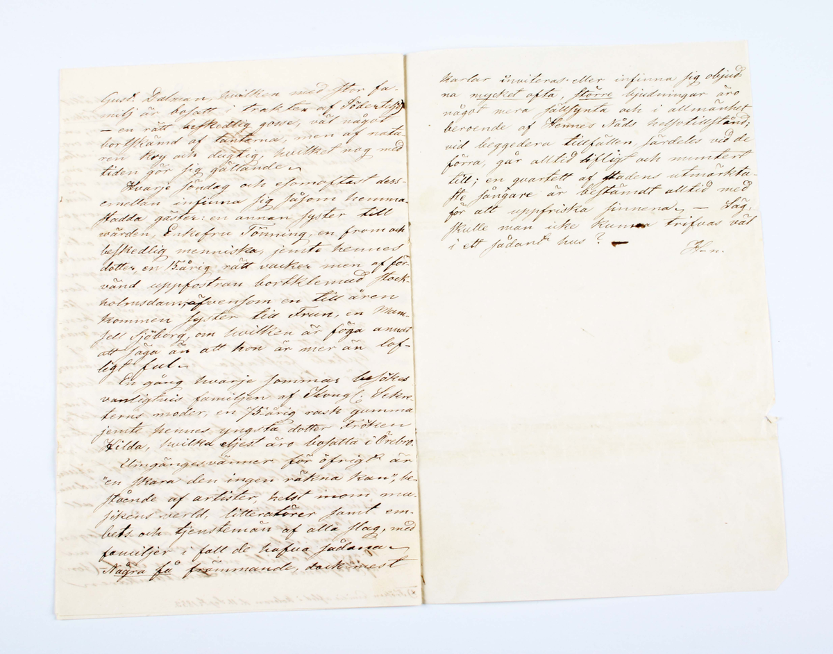 Brev - Borås Museum och Textilmuseet / DigitaltMuseum