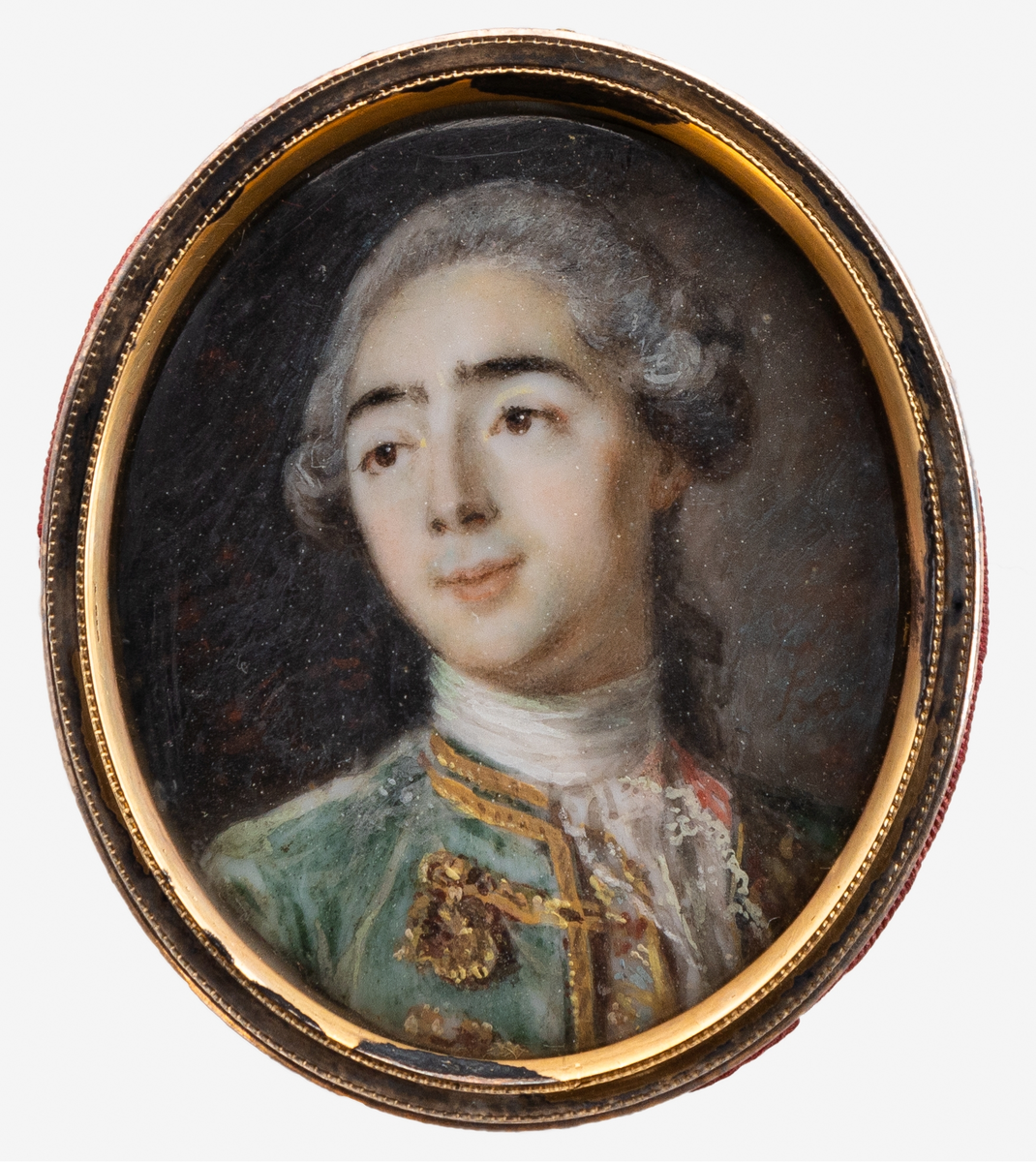 Louis Auguste som dauphin [Miniatyr] - Borås Konstmuseum / DigitaltMuseum