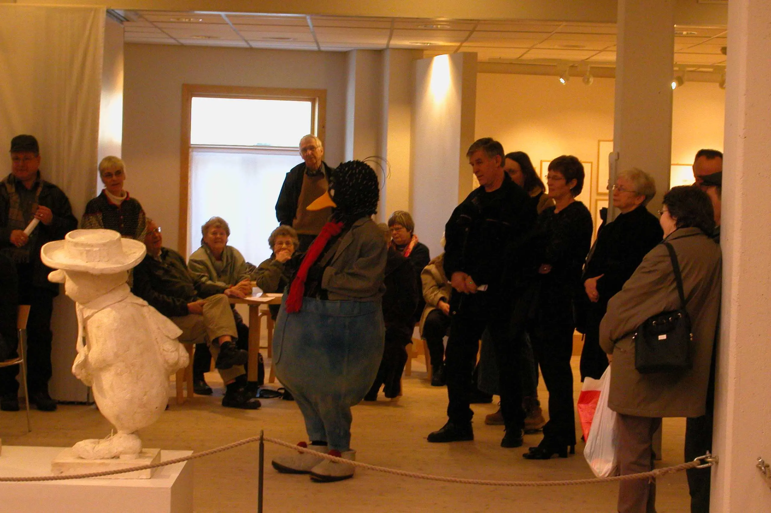 Solan Gundersen, utstilling, Kjell Aukrust: Nils Aas Kunstverksted ...