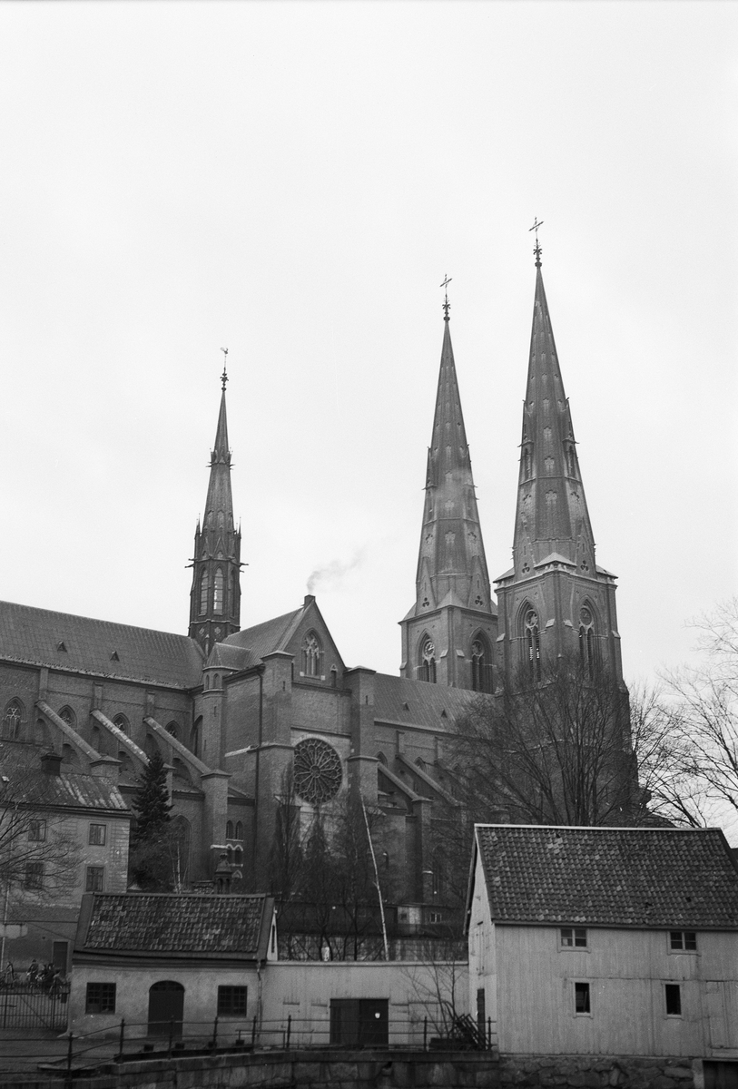 Uppsala domkyrka 1952 - Upplandsmuseet / DigitaltMuseum