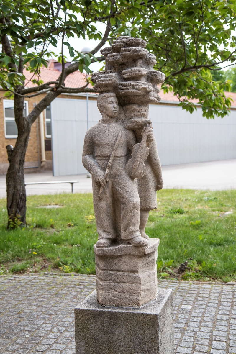 Skulptur - Bild Linköping / DigitaltMuseum