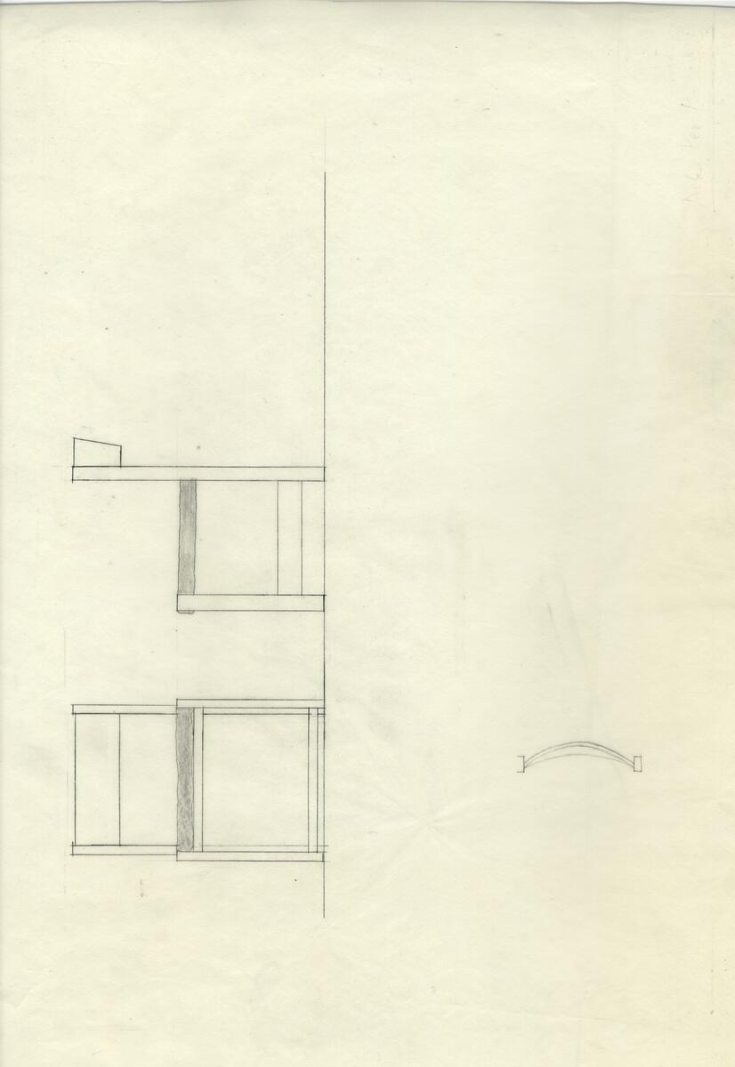 Möbler [ritning] - Designarkivet / DigitaltMuseum