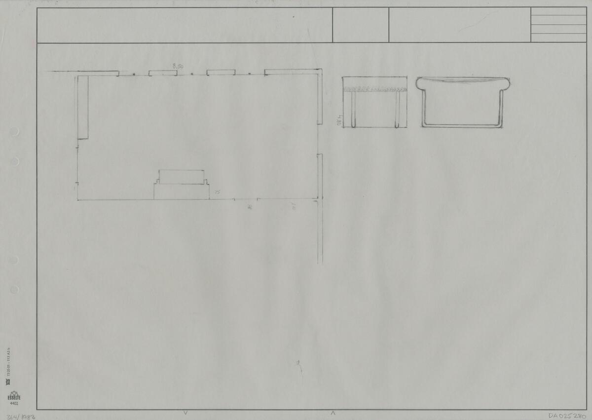 Idéskiss [skiss] - Designarkivet / DigitaltMuseum