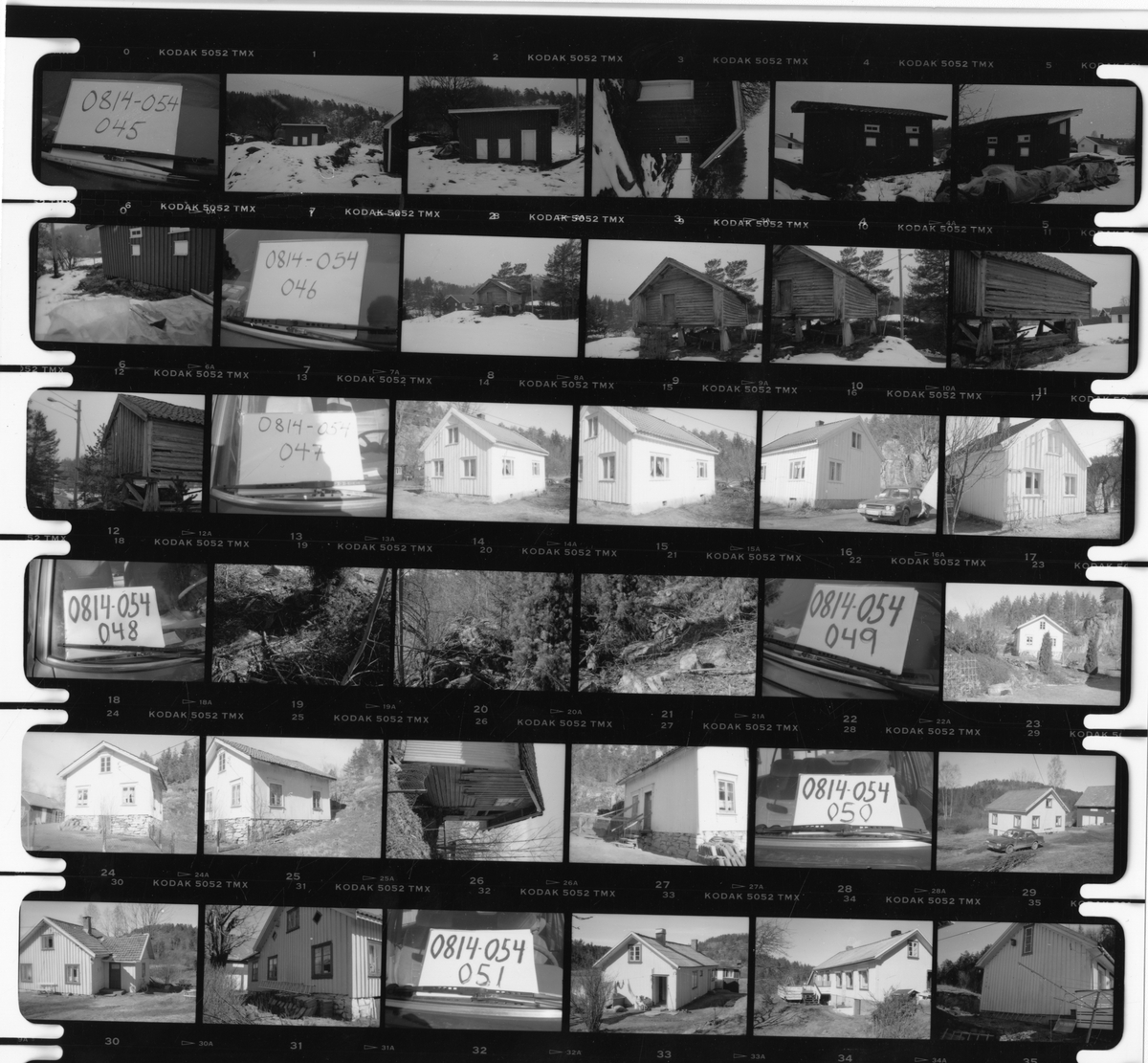 Negativer fra miljø og bygninger, ant. i Bamble. - Telemark Museum ...