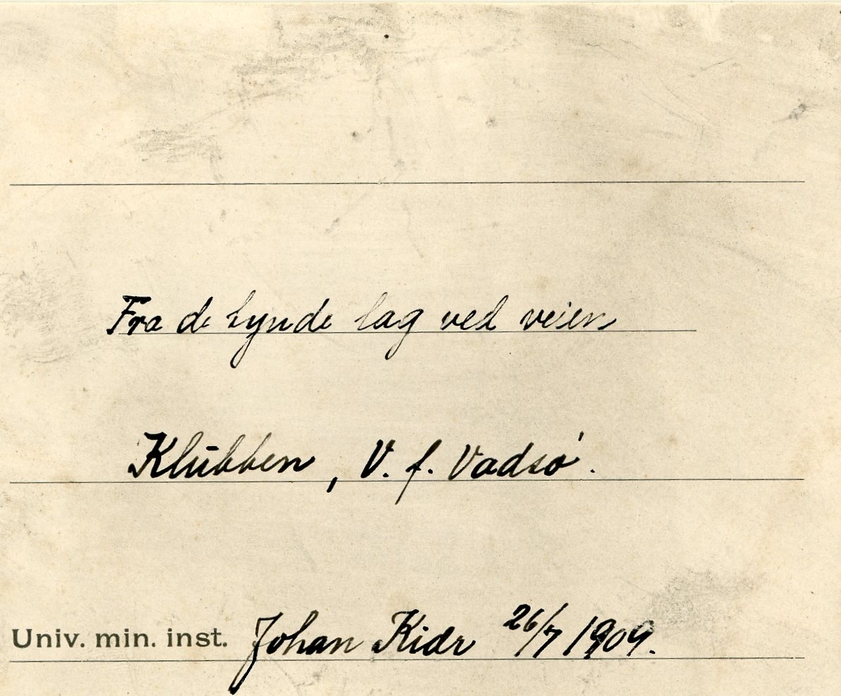 Bergart - Norsk Bergverksmuseum / DigitaltMuseum