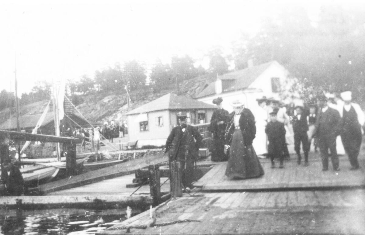 Klintens brygga 01 - Nacka lokalhistoriska arkiv / DigitaltMuseum