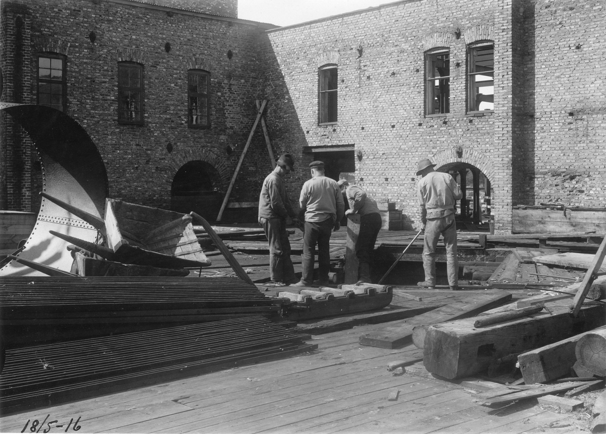 Lilla Edets Pappersbruk - Tekniska museet / DigitaltMuseum