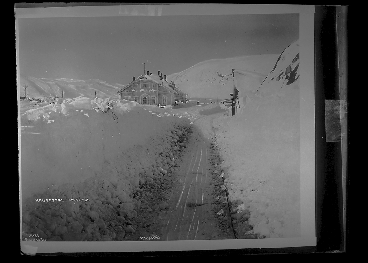 Prot: Bergensbanen Oversigt Haugastøl 12/3 - Norsk Folkemuseum ...