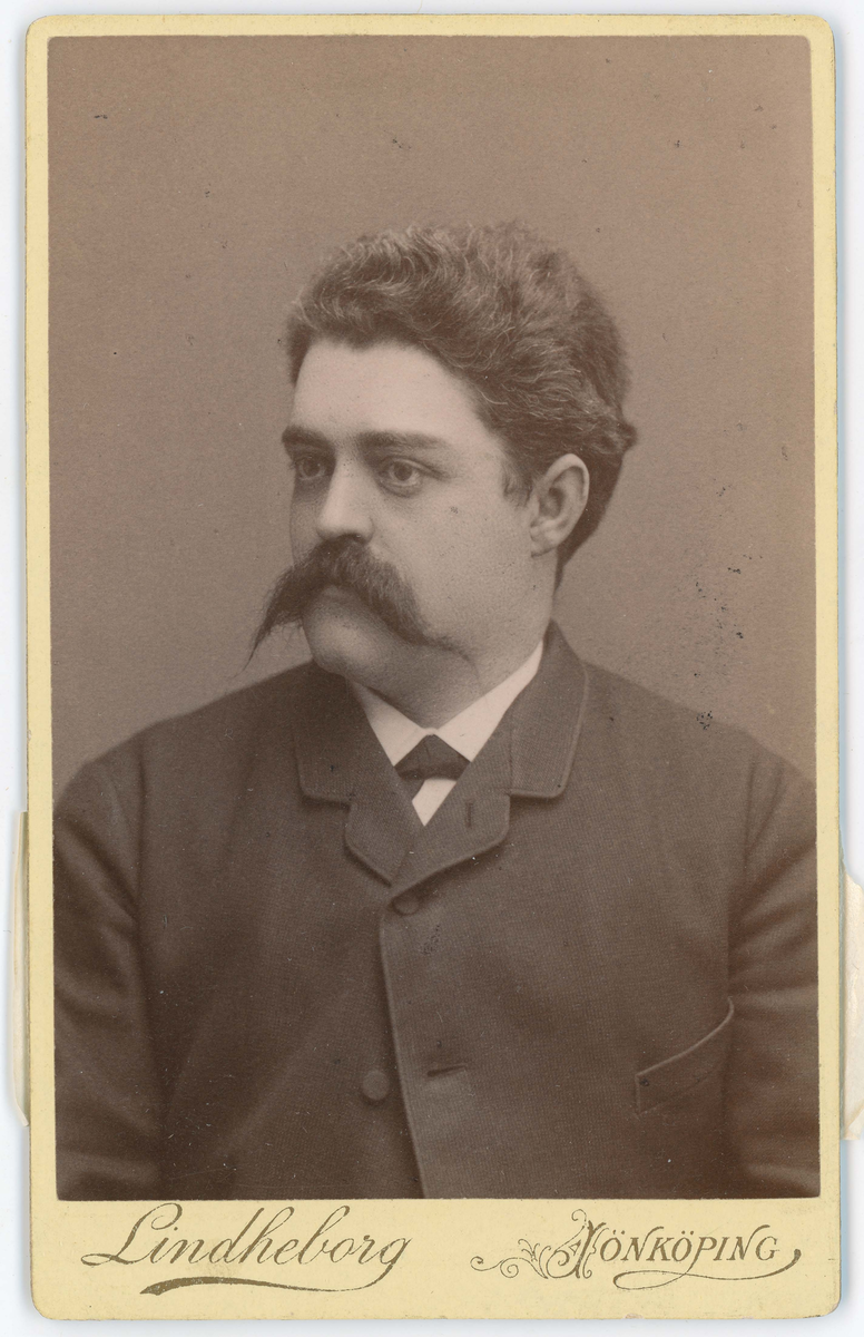 Porträtt på Johan Salomon Lindman. - Jönköpings läns museum ...