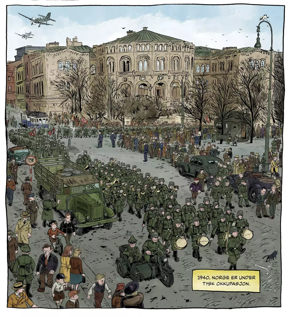 Torsdag kveld på museet: John S. Jamtli: Andre verdenskrig i tegneserier - Fredrikstad Museum ...