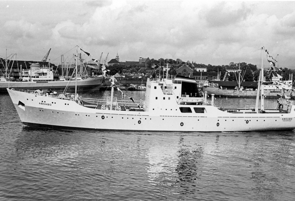 M/S Aboabo, (b.1965, Tangen Verft, Kragerø / Nylands Verksted, Oslo ...