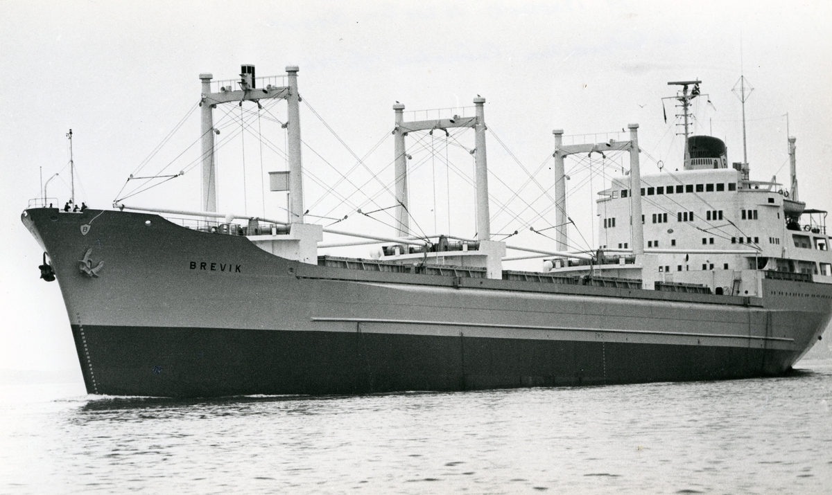 M/S Brevik (b.1962, A/B Götaverken, Göteborg) - Norsk Maritimt Museum ...