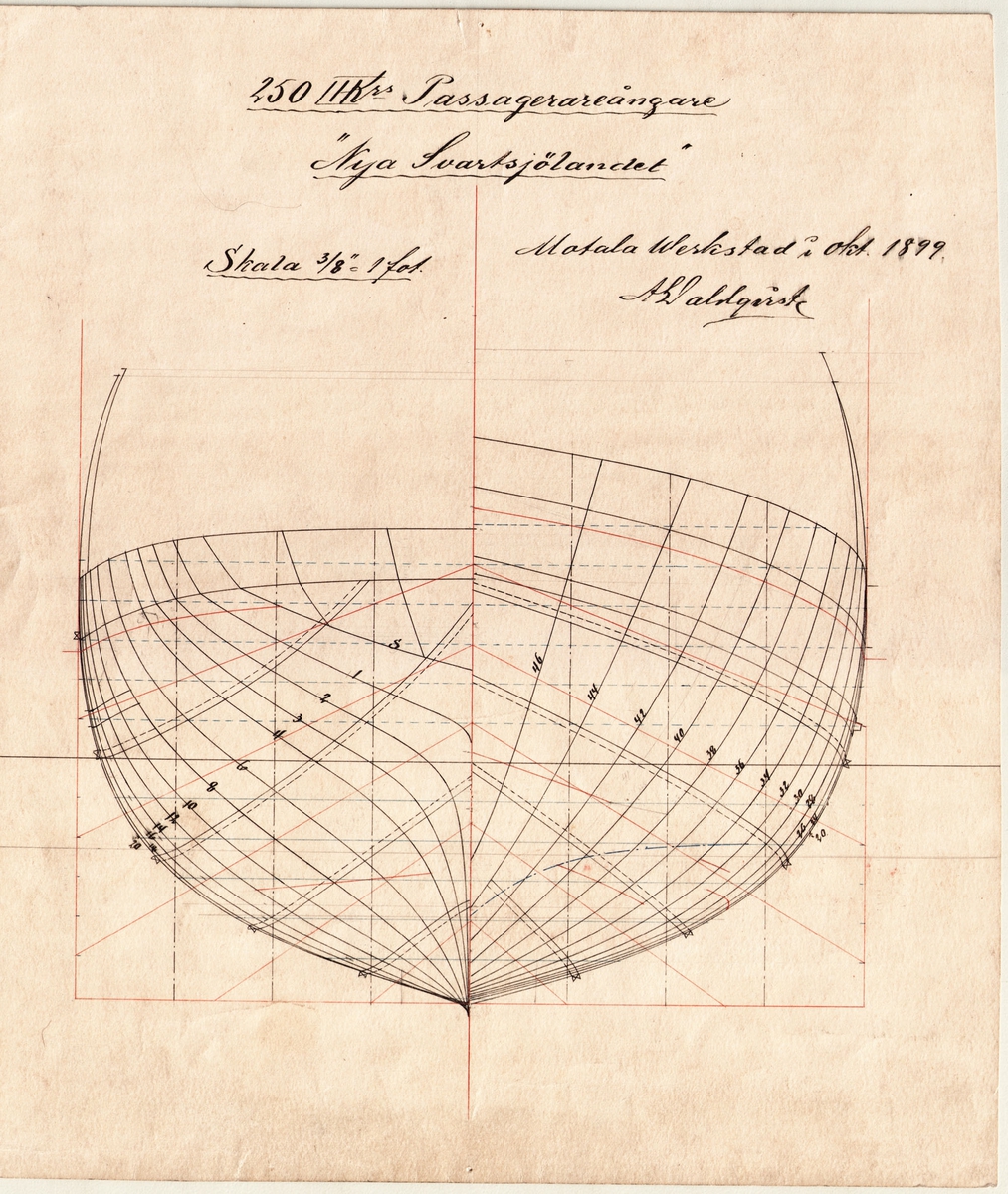 Ritning - Sjöhistoriska museet / DigitaltMuseum