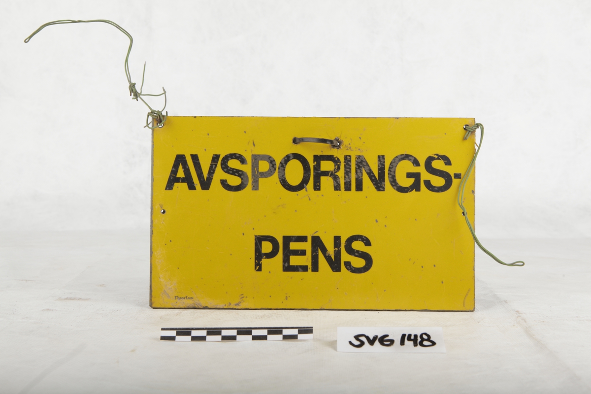 Skilt - Svalbard museum / DigitaltMuseum