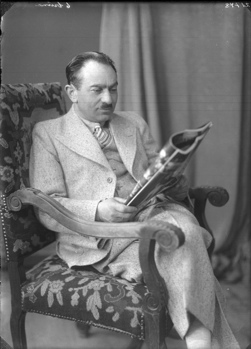 Portrett av Moritz Rabinowitz - Haugalandmuseet / DigitaltMuseum