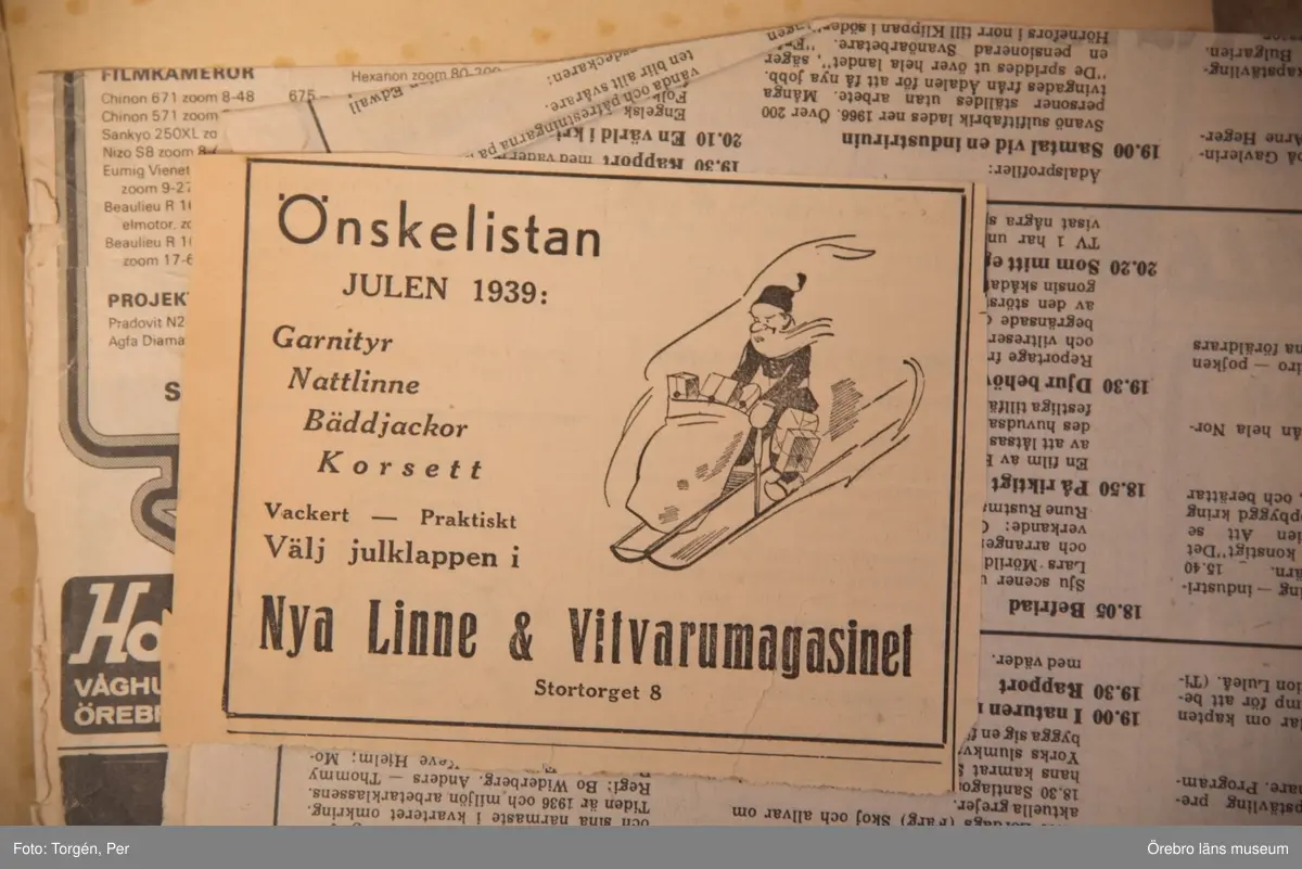 Dokumentation av butiken Anna Engman, en butik som startade redan 1905 ...